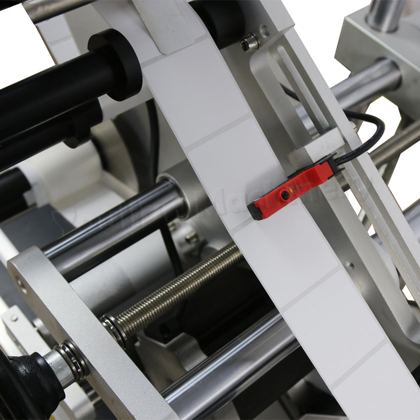 MT-160 High-precision Tabletop Flat Surface Can Label Applicator Squar ...